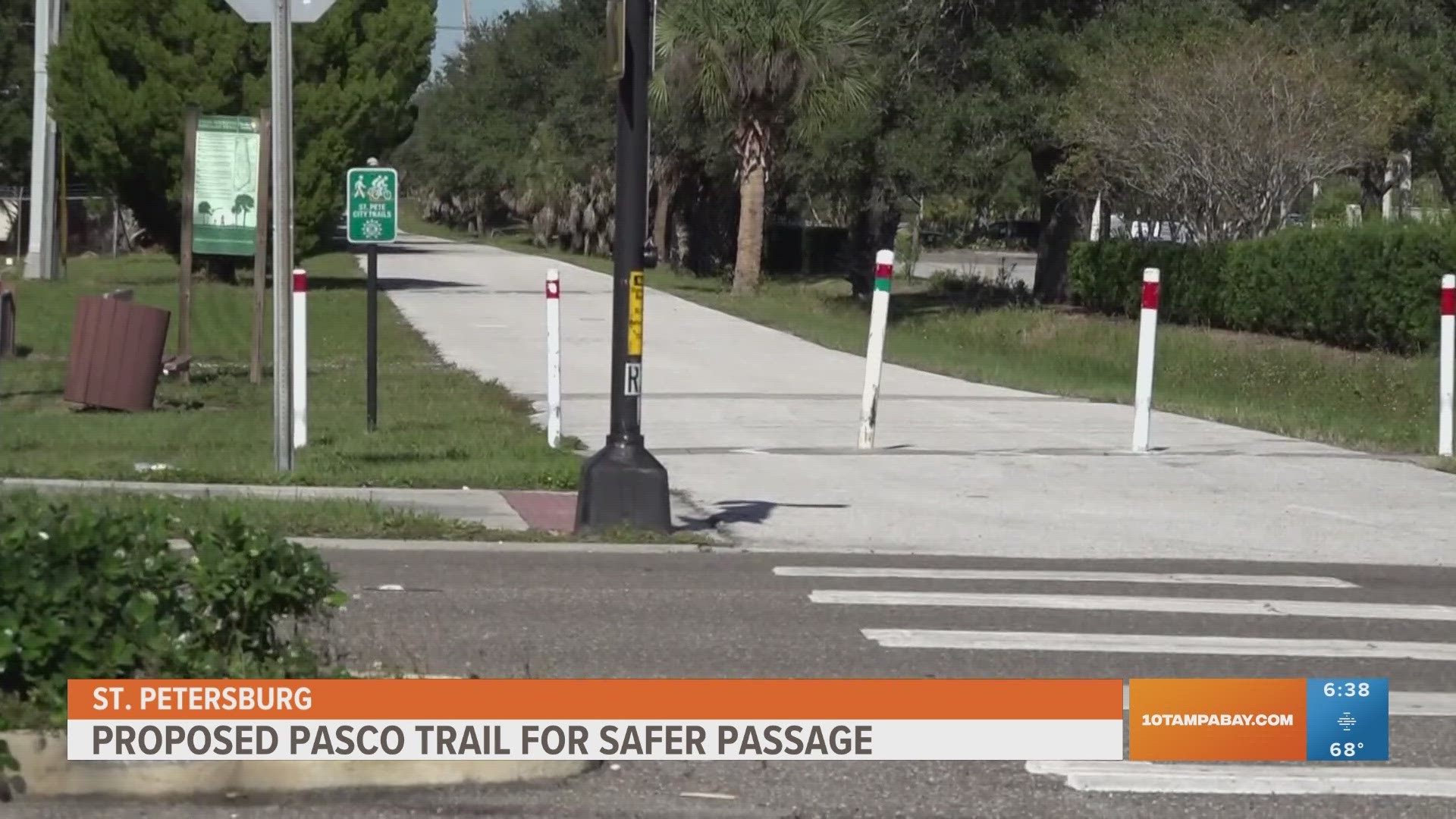Pasco County proposes bike and pedestrian trail for safer passage | wtsp.com
