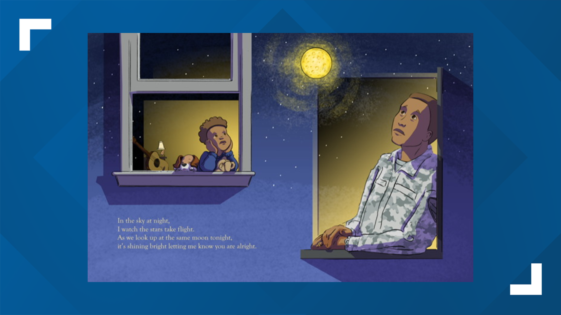 Talitha Vickers writes children's book on military deployment | wtsp.com