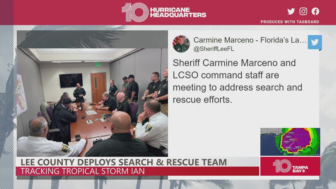 Lee County deploys search and rescue team | wtsp.com