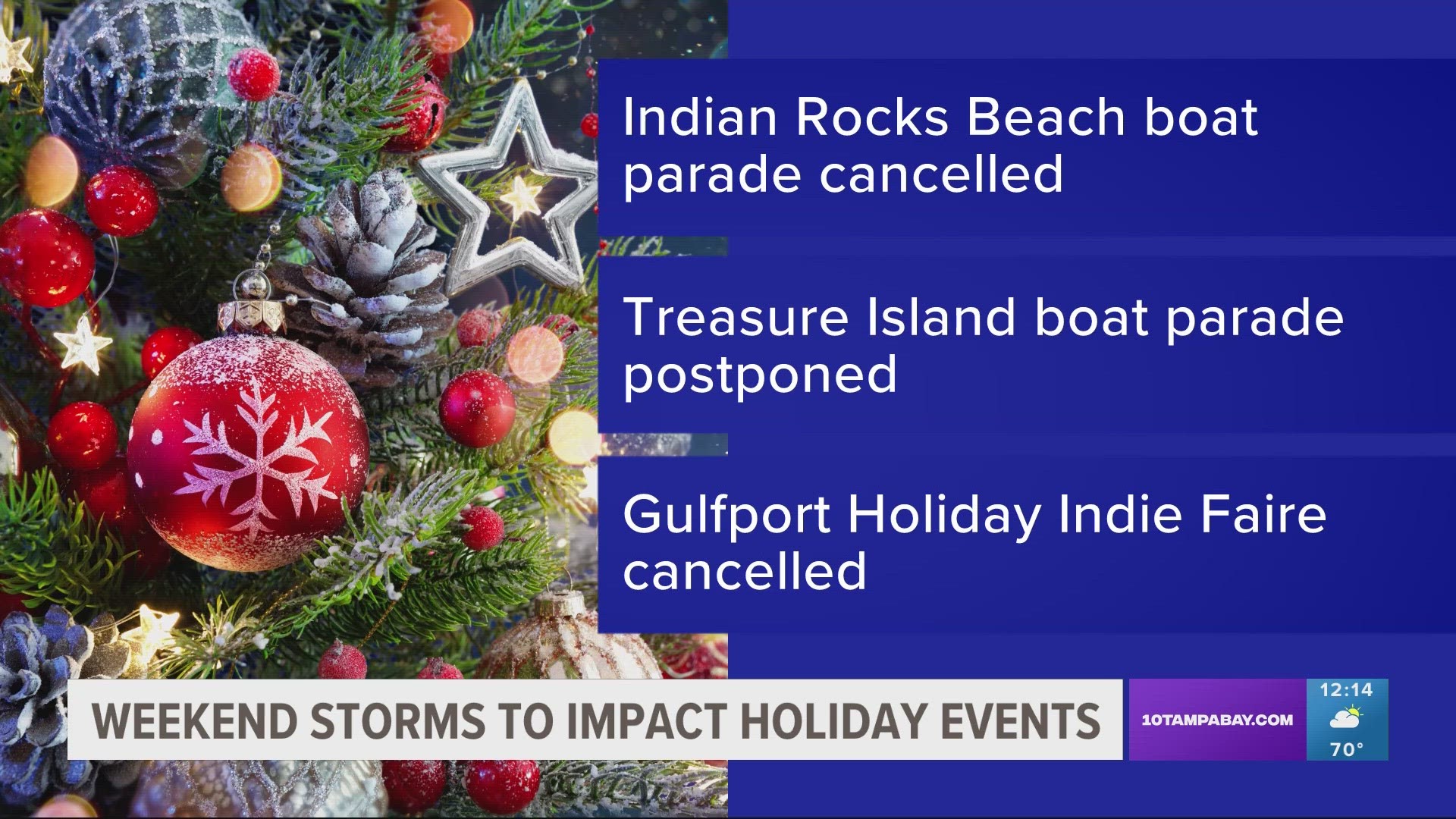 Multiple Tampa Bay area events canceled or postponed due to weather ...
