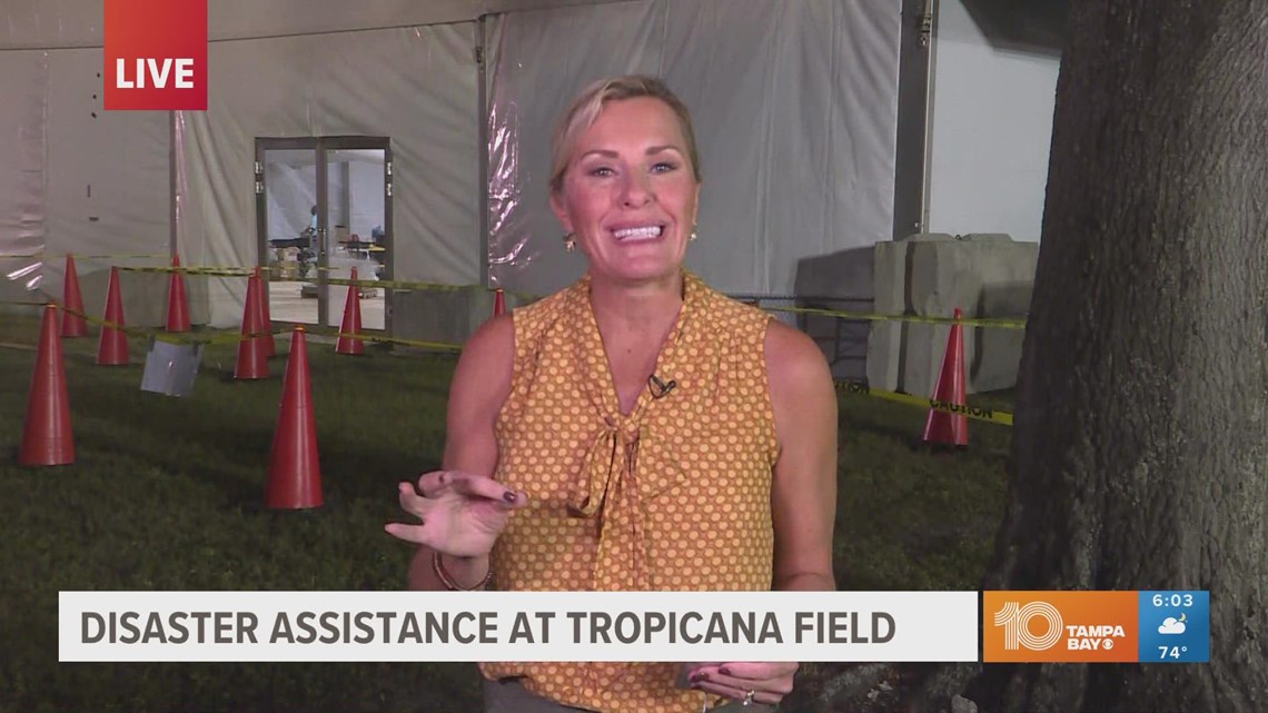 Disaster SNAP assistant site opening at Tropicana Field | wtsp.com