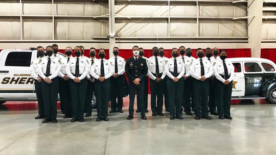 Hillsborough Sheriff Swears In 19 New Detention Deputies