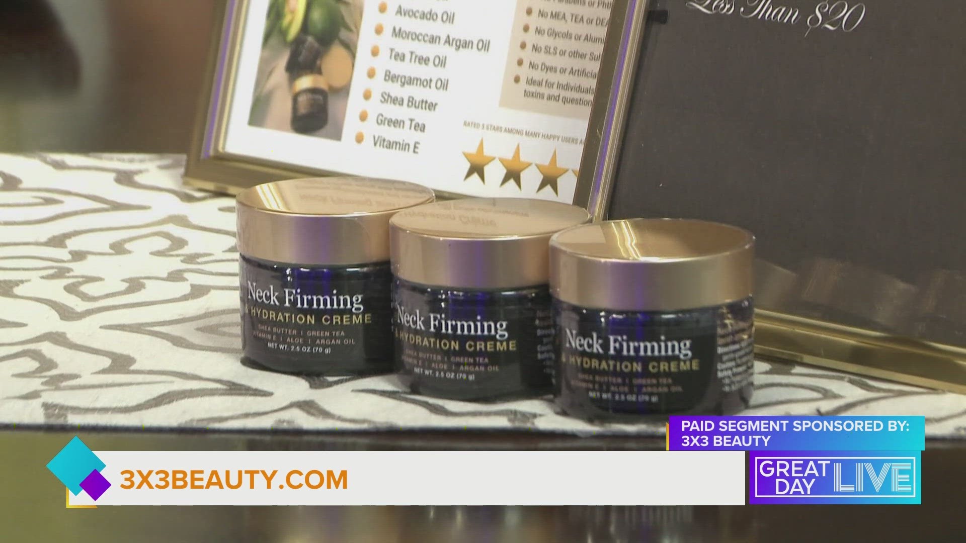 3X3Beauty neck firming & hydration crème can help erase the lines of ...