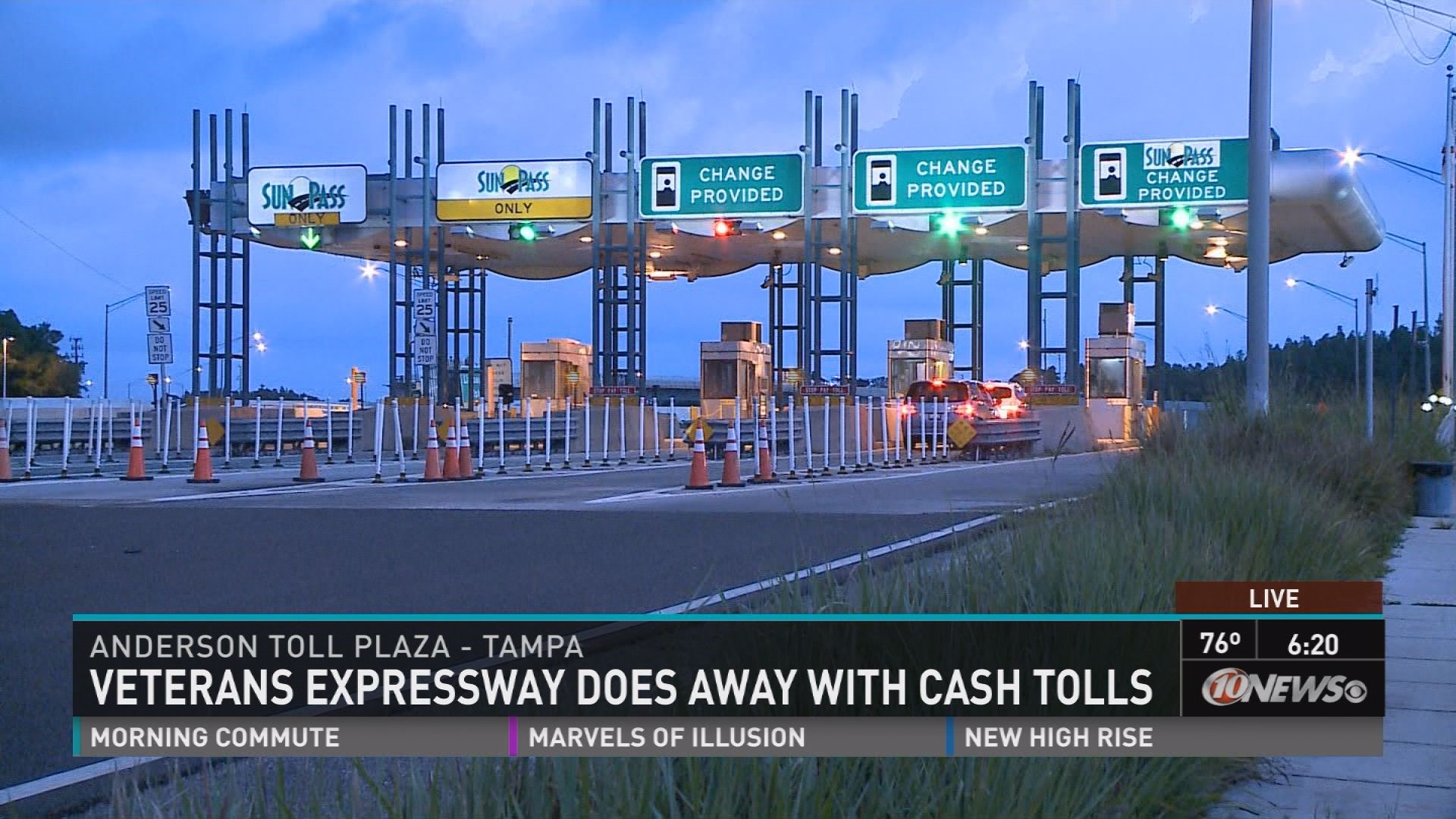 Veterans Expressway going cashless this weekend | wtsp.com