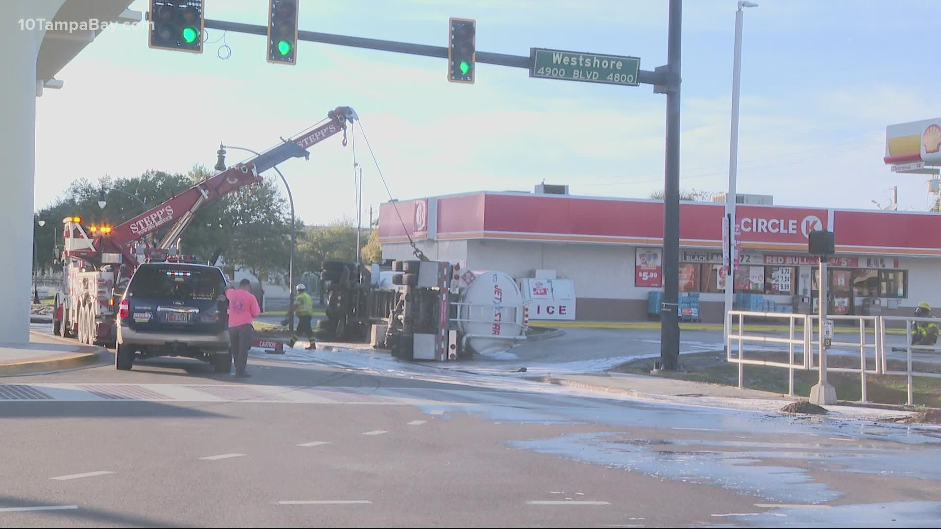 Gandy Bridge, Selmon Expressway connector reopen after fuel tanker ...