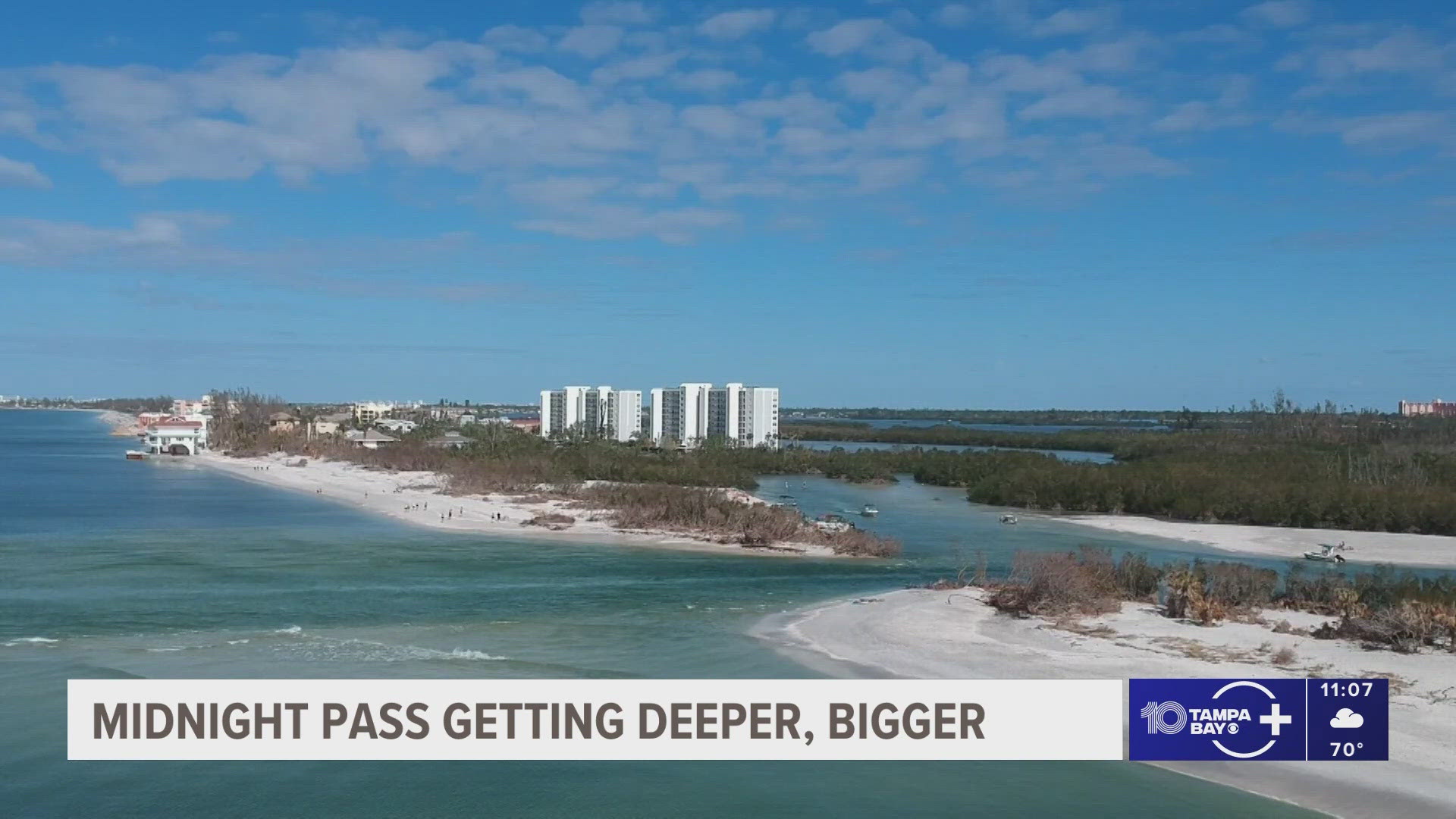 Midnight Pass continues to grow and deepen as scientists study its ...