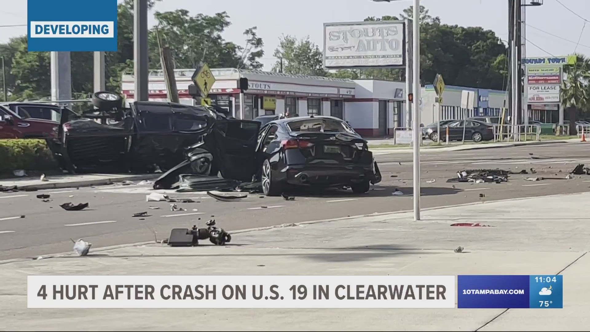 Officials: 2 people seriously hurt in Clearwater car crash | wtsp.com
