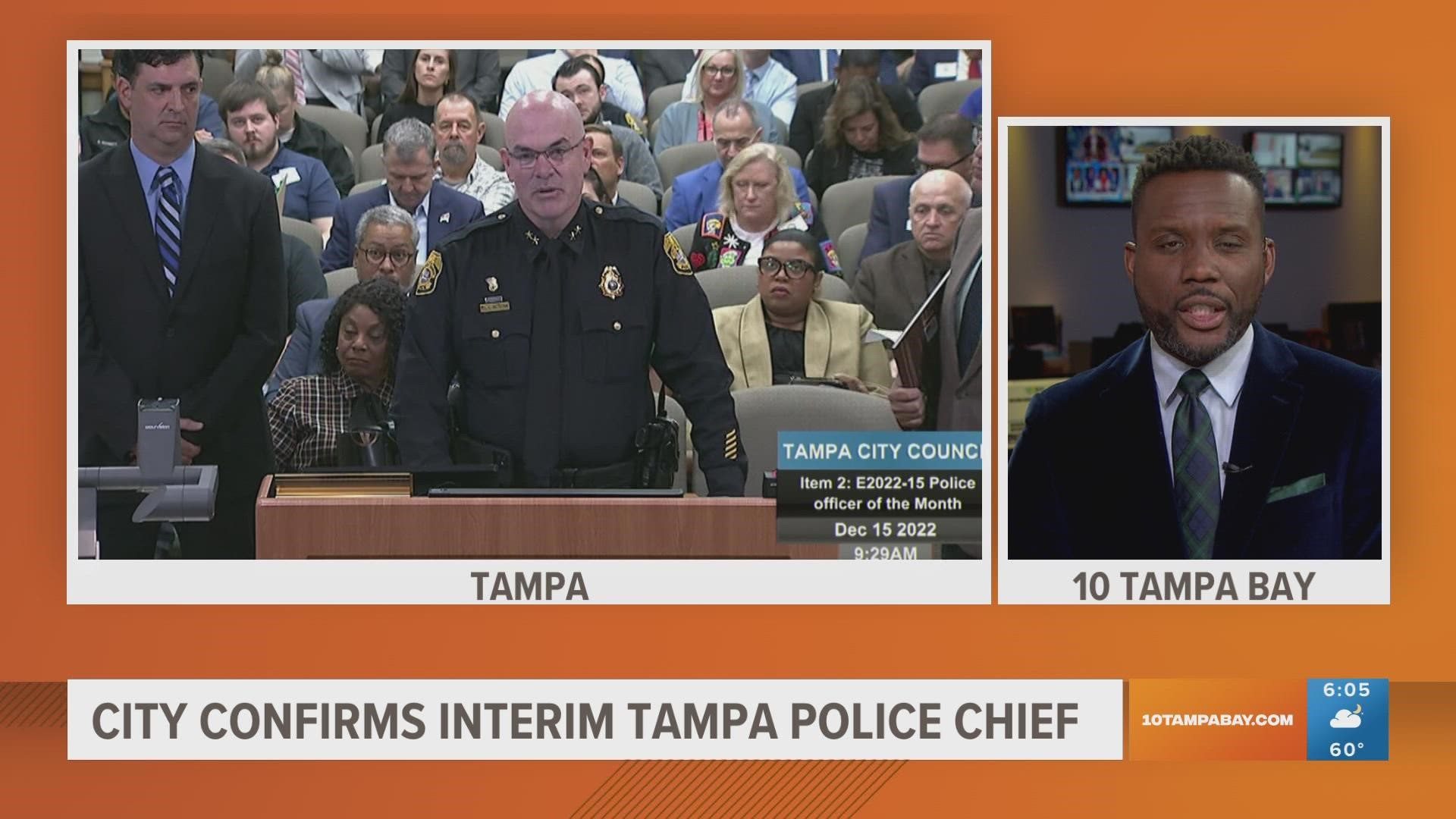 Meet Tampa's new Interim Police Chief Lee Bercaw | wtsp.com