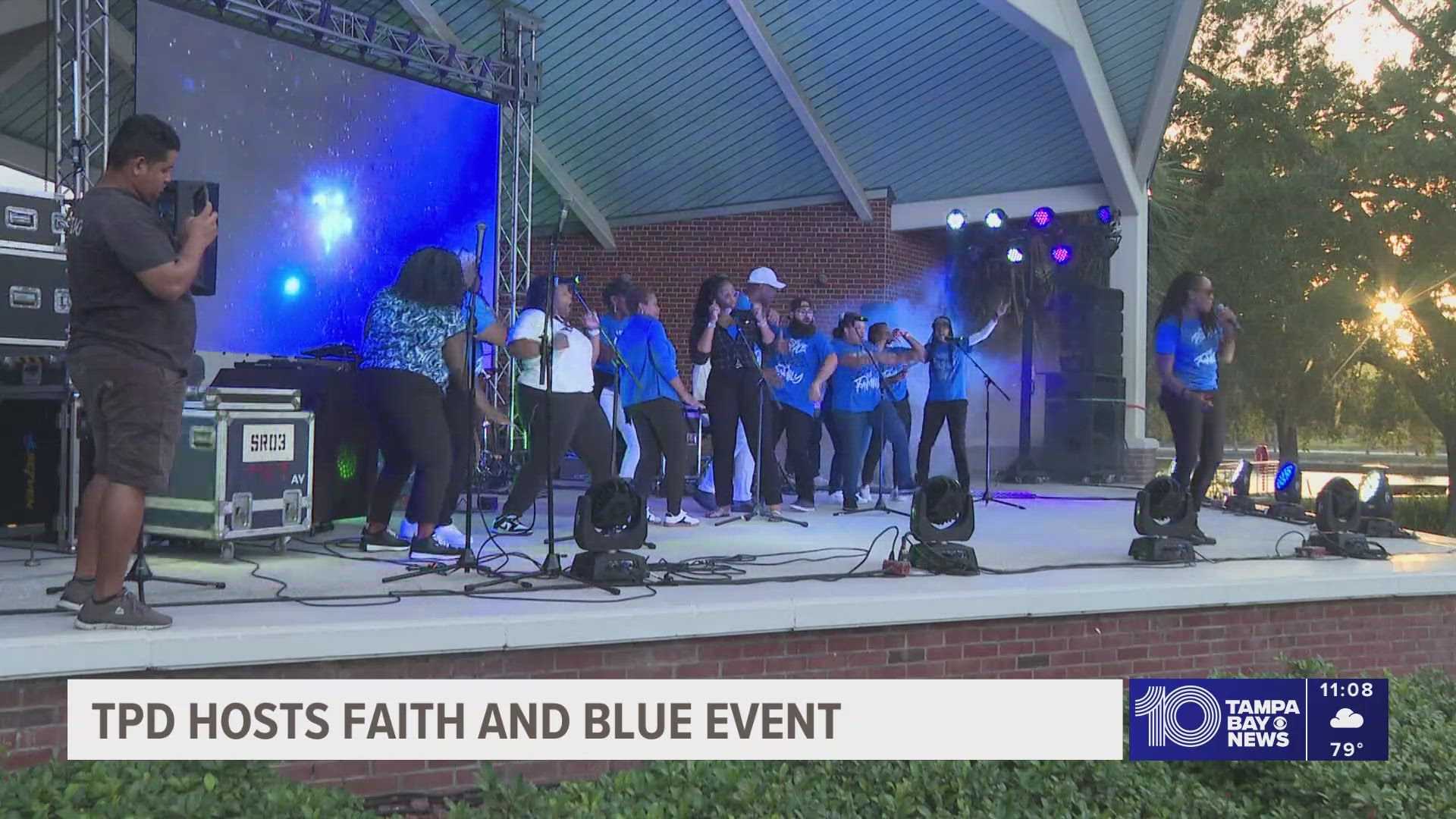Faith and Blue event unites Tampa police, churches amid safety concerns ...