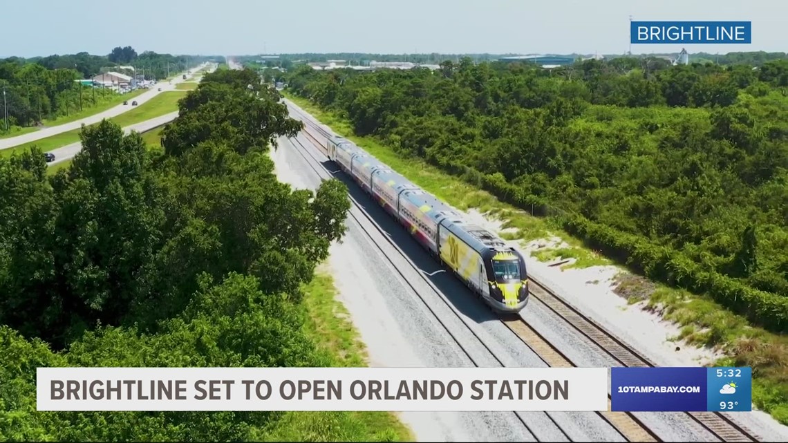 Brightline set to open Orlando station | wtsp.com