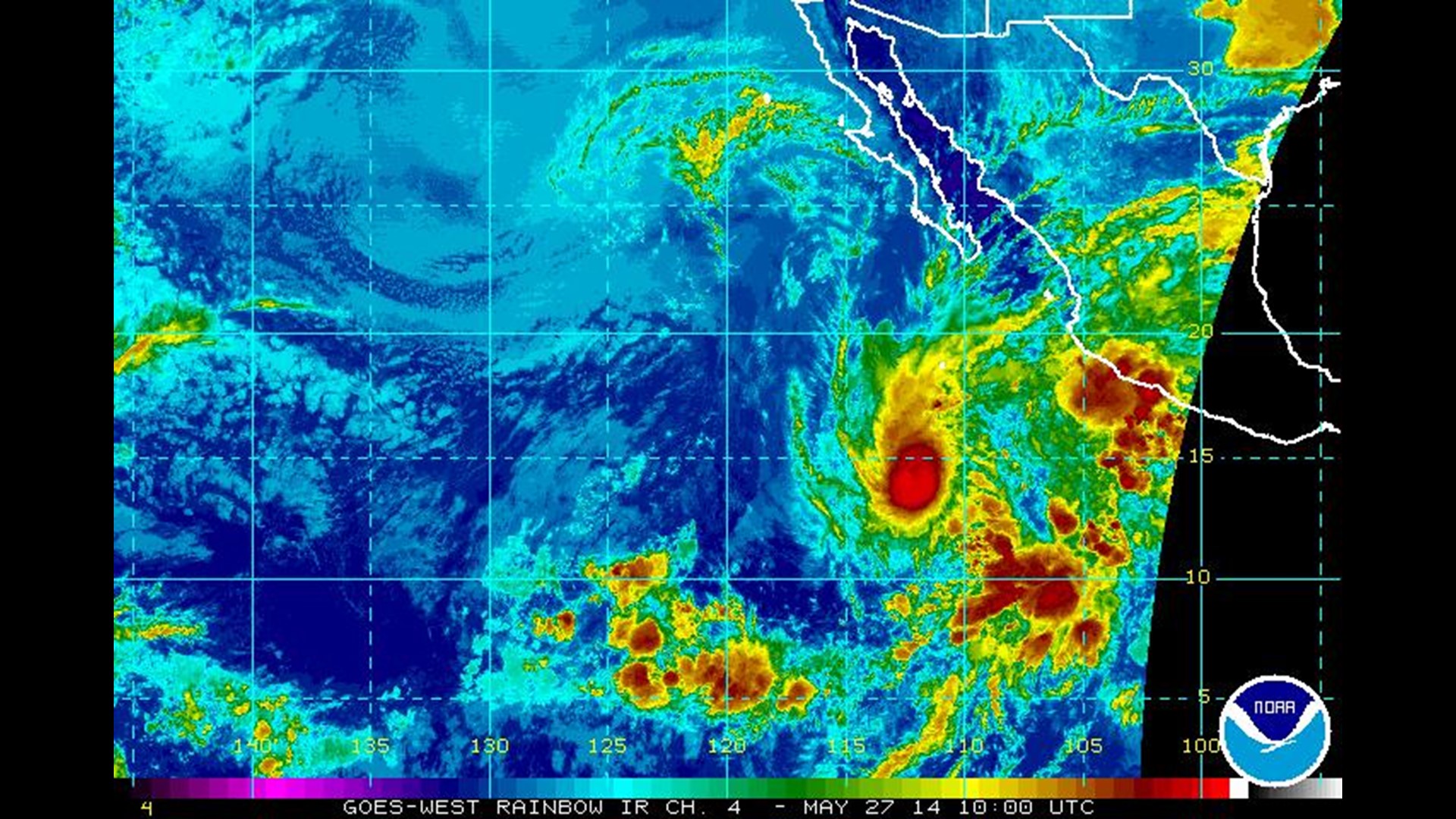 Hurricane Amanda breaks a record for May | wtsp.com
