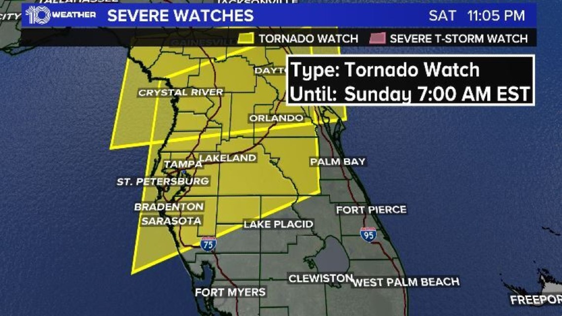 What's a tornado watch? | wtsp.com