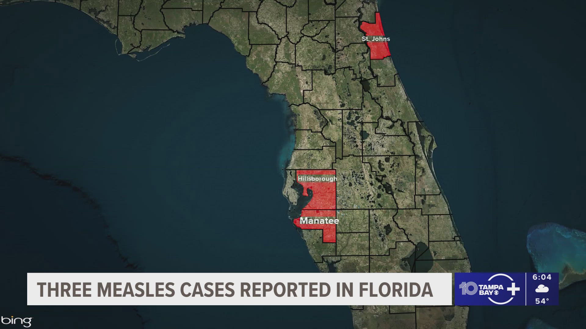 Florida Department of Health reports 3 new cases of measles | wtsp.com