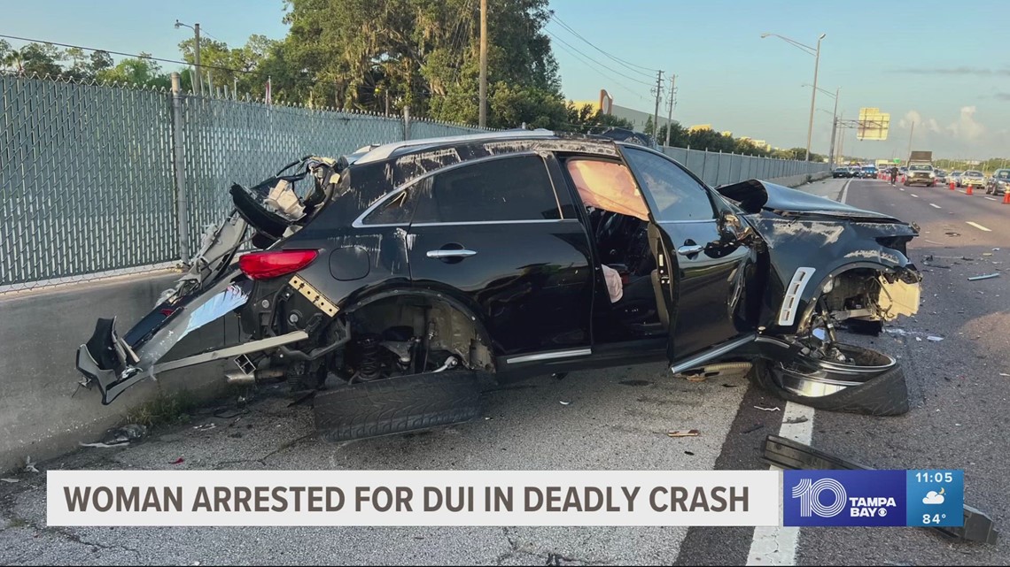 Woman arrested after causing deadly Polk County crash while driving under the influence | wtsp.com