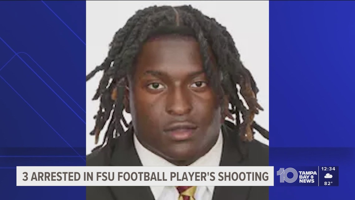 3 arrested in connection with shooting that left FSU football player in ...