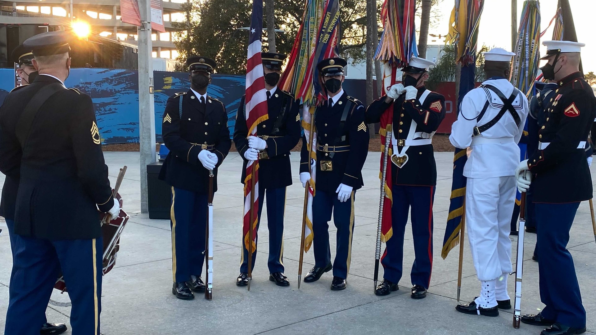 United States Color Guard represented at Super Bowl LV | wtsp.com