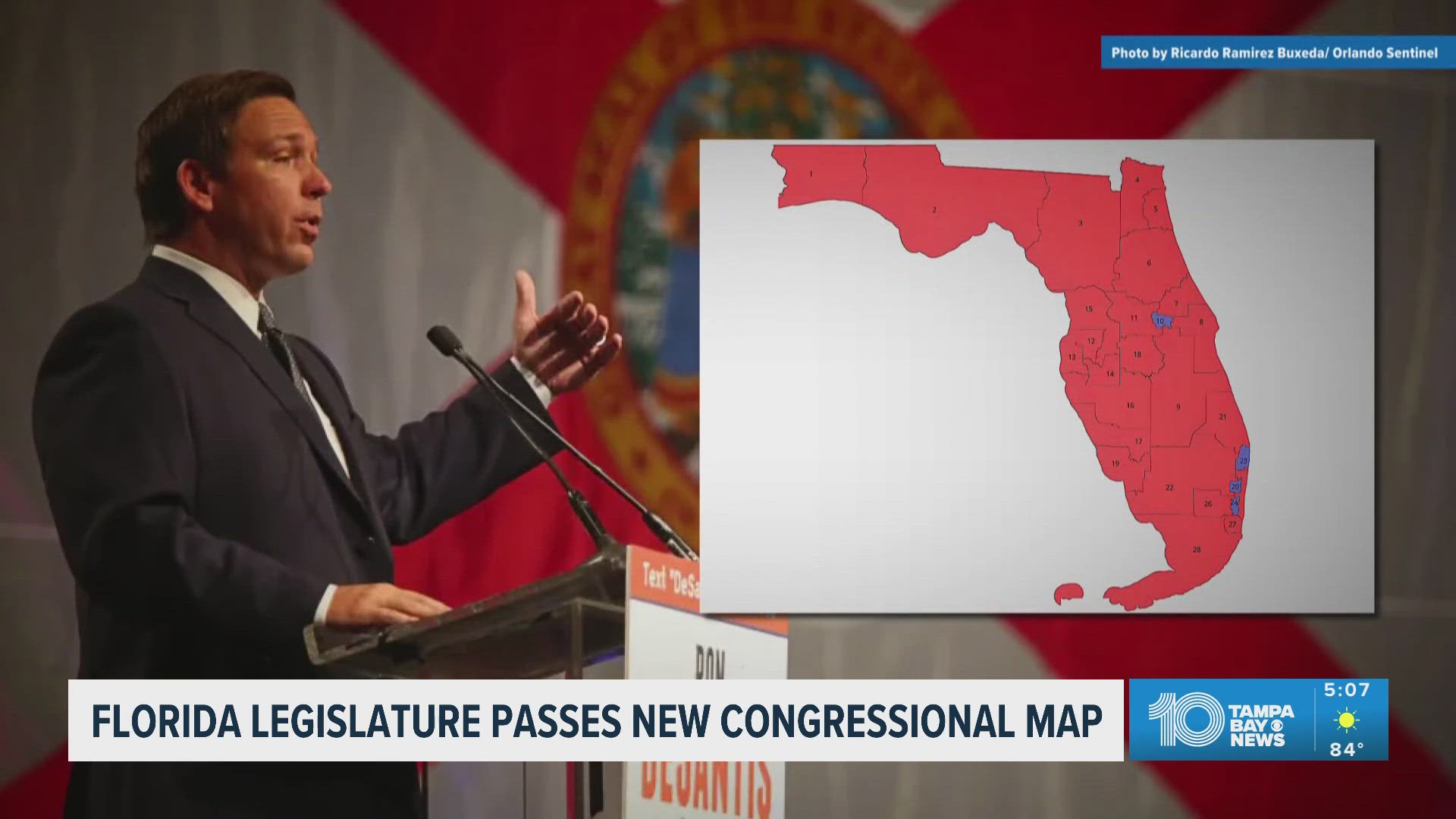 Florida legislature approves new congressional map intended to boost ...