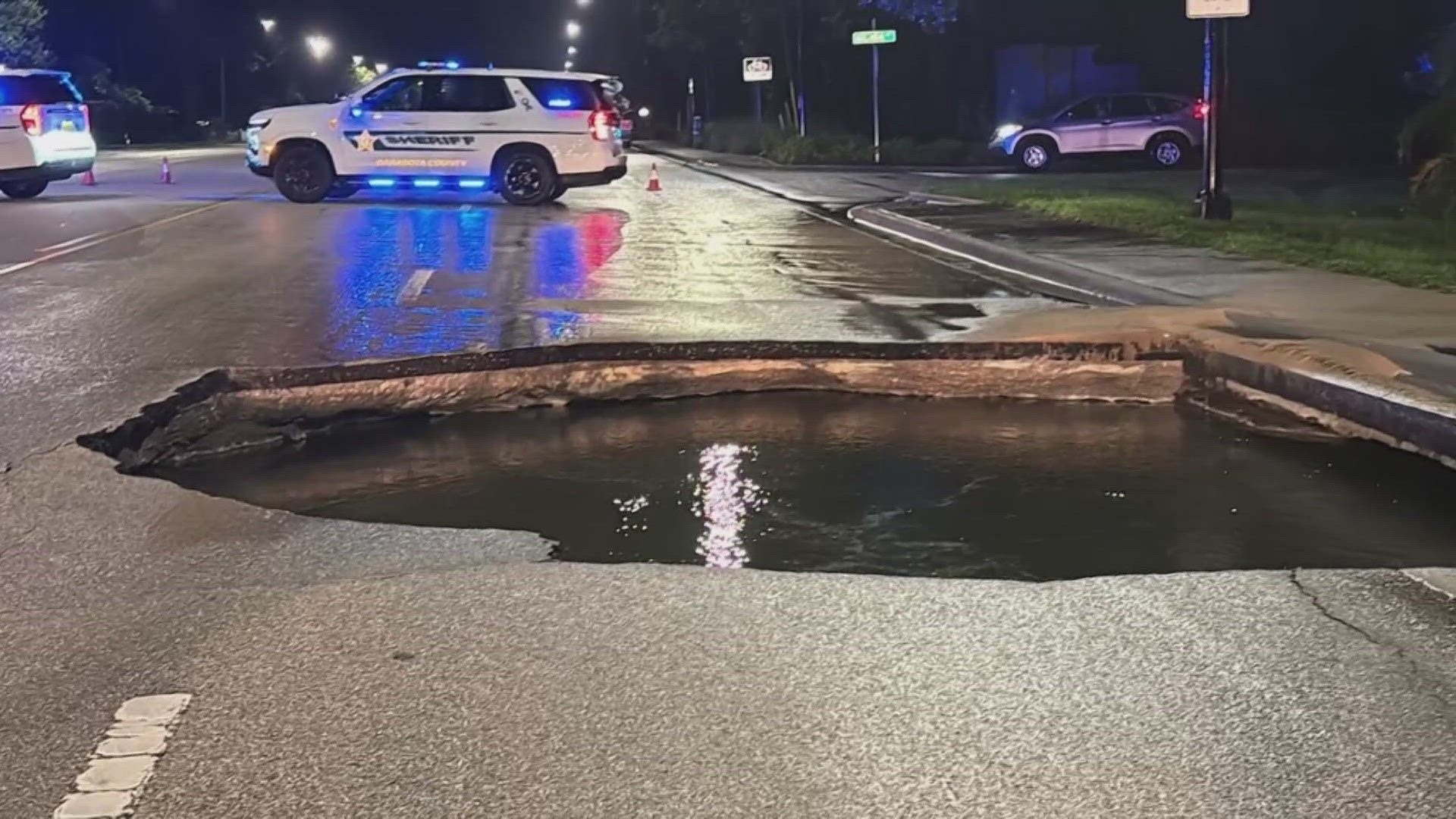 Child remains hospitalized after being swept into a storm water drain ...