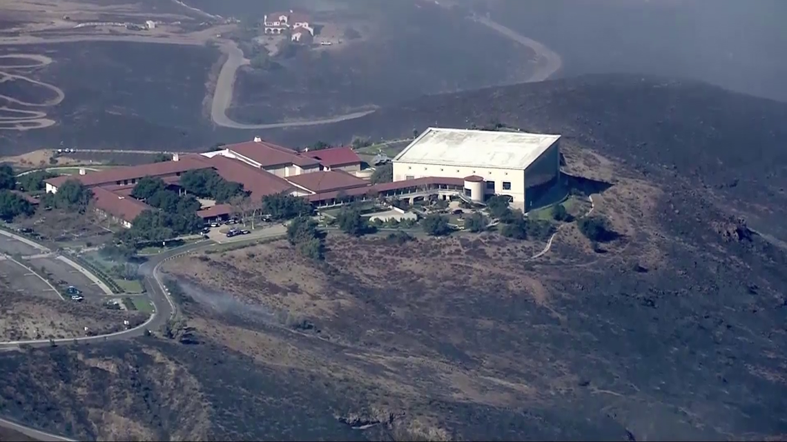 Goats helped firefighters save Ronald Reagan Library from wildfire ...