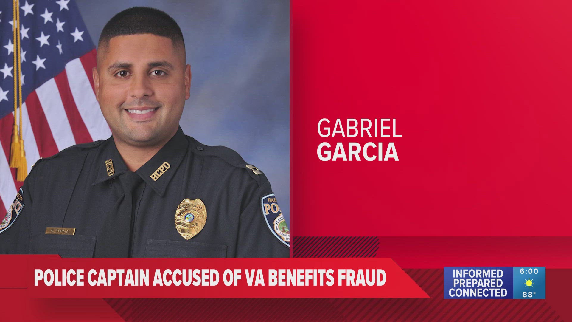 Police captain arrested by federal agents in VA disability scheme ...