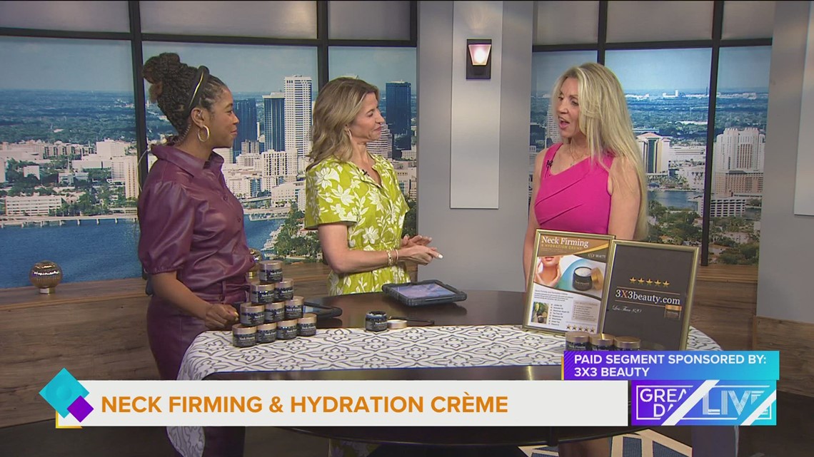 3X3Beauty neck firming & hydration crème helps fight wrinkles | wtsp.com