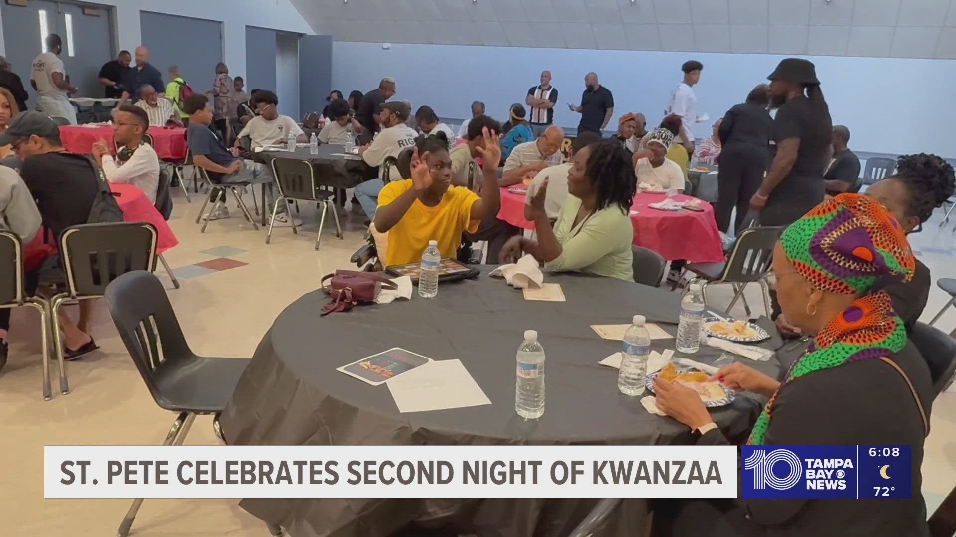 Second day of Kwanzaa celebrations hosted in St. Pete | wtsp.com