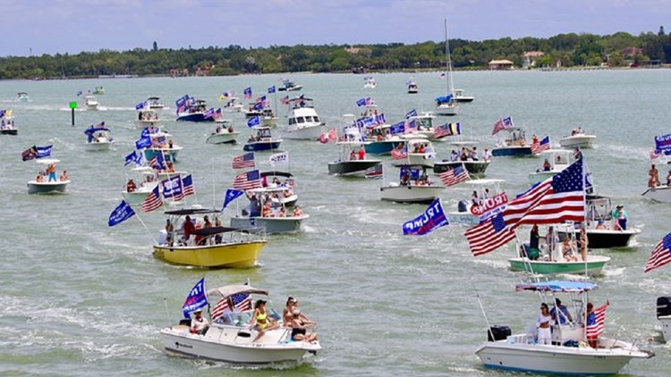 Trump boat parade sets sail in Pinellas County | wtsp.com
