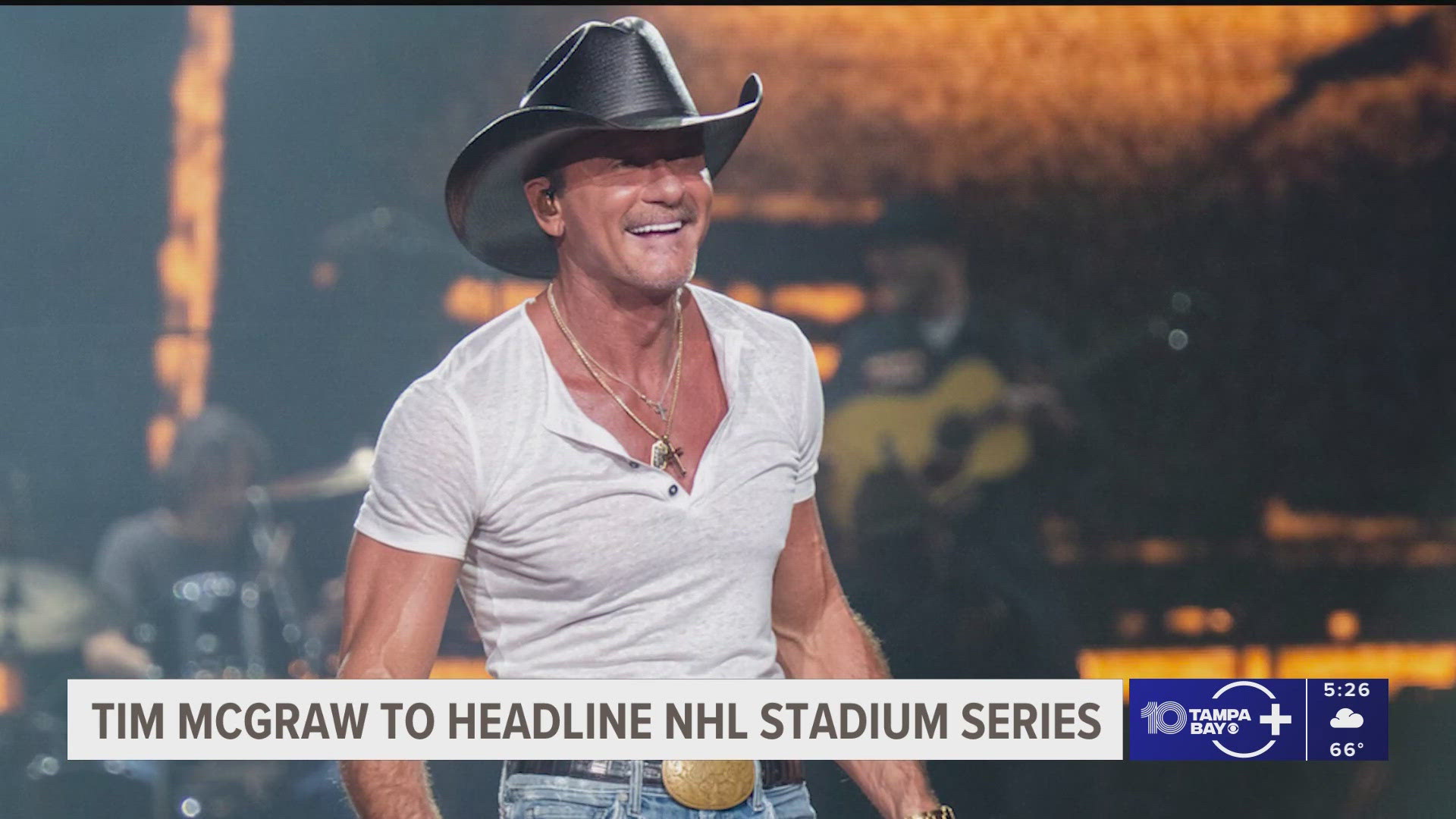 Tim McGraw to headline NHL stadium series | wtsp.com