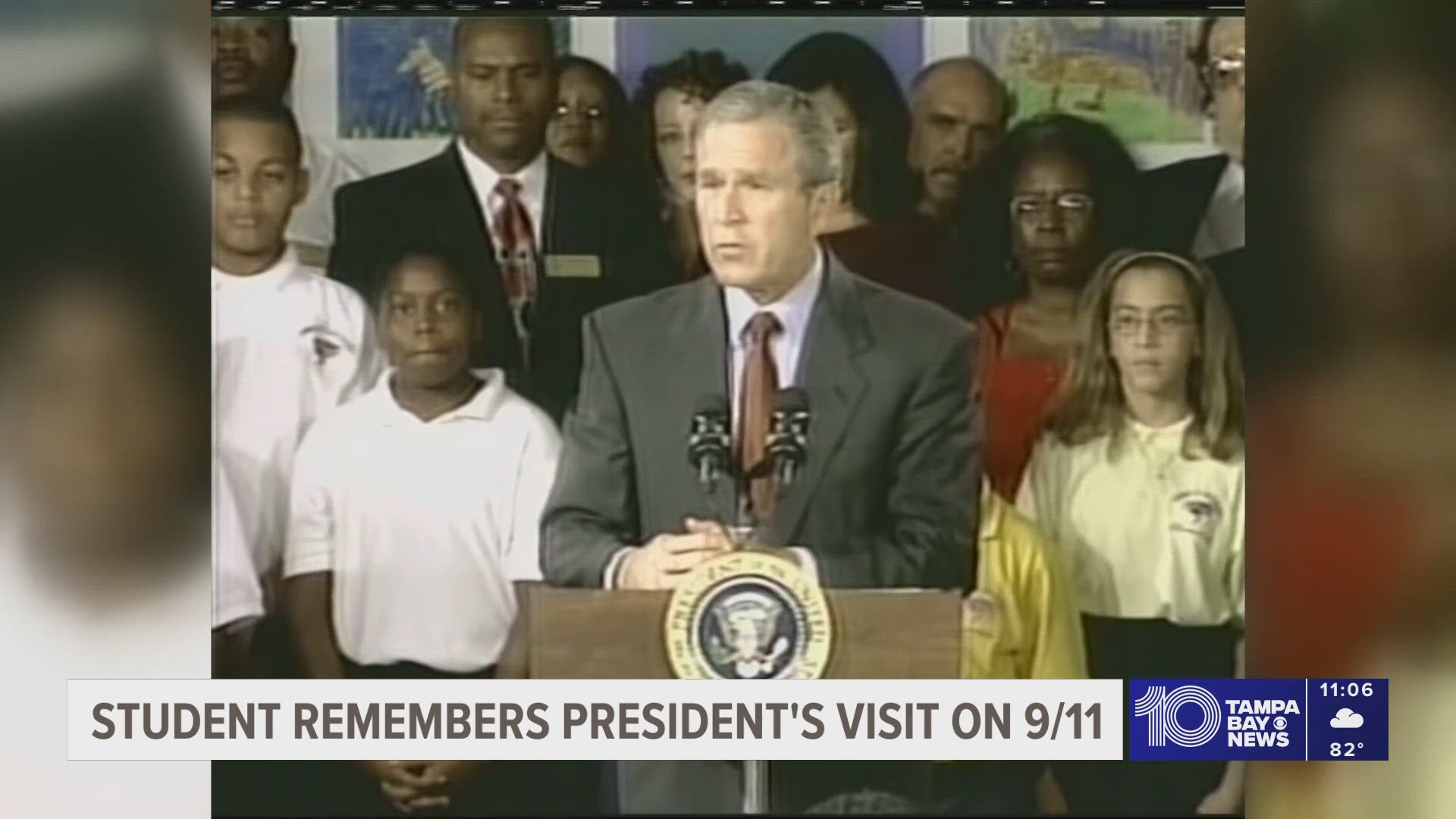 Former Sarasota elementary school student reflects on Bush’s visit on 9 ...
