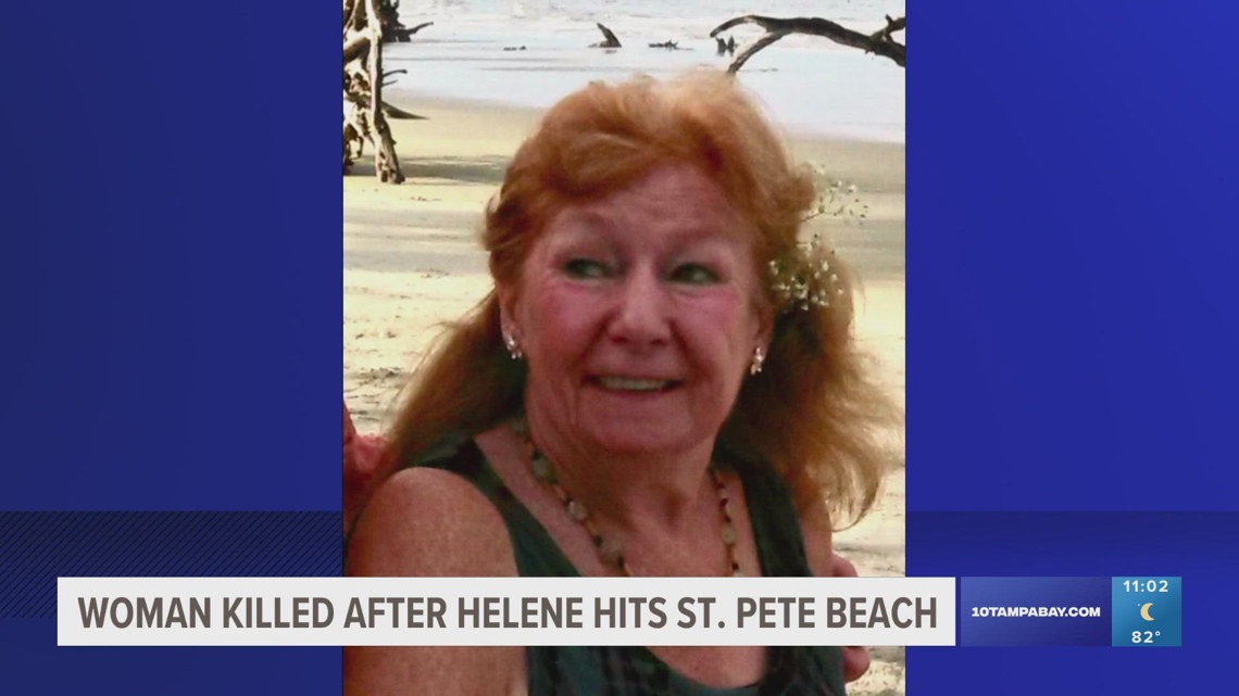 Woman killed after Helene hits St. Pete Beach | wtsp.com