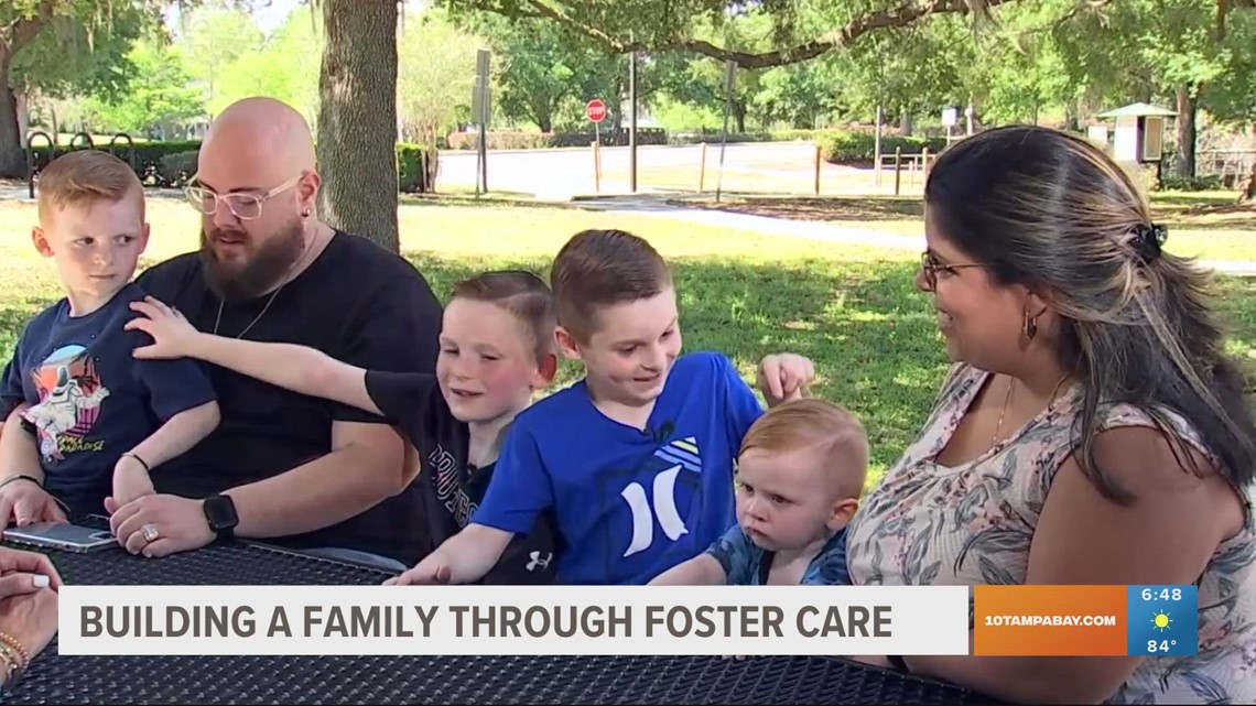 Couple builds beautiful family through foster care | wtsp.com
