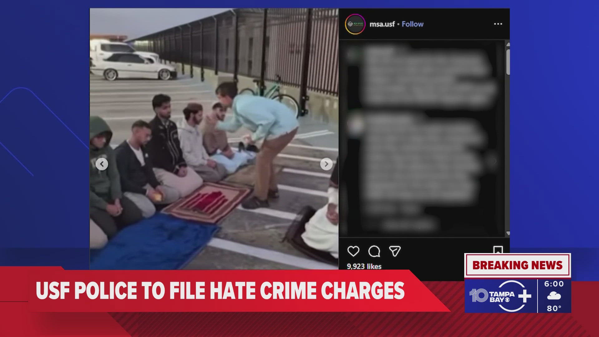 Hate crime charges filed against 3 men accused of harassing USF Muslim ...