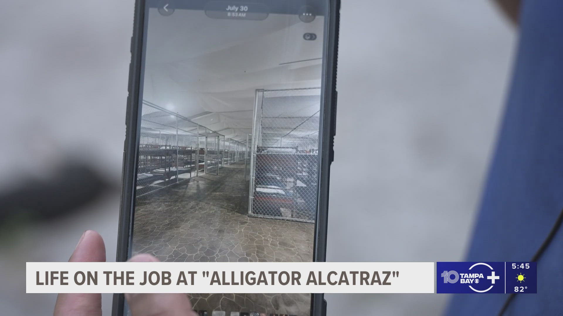 Ex-Alligator Alcatraz worker's dad detained by ICE in Polk County ...