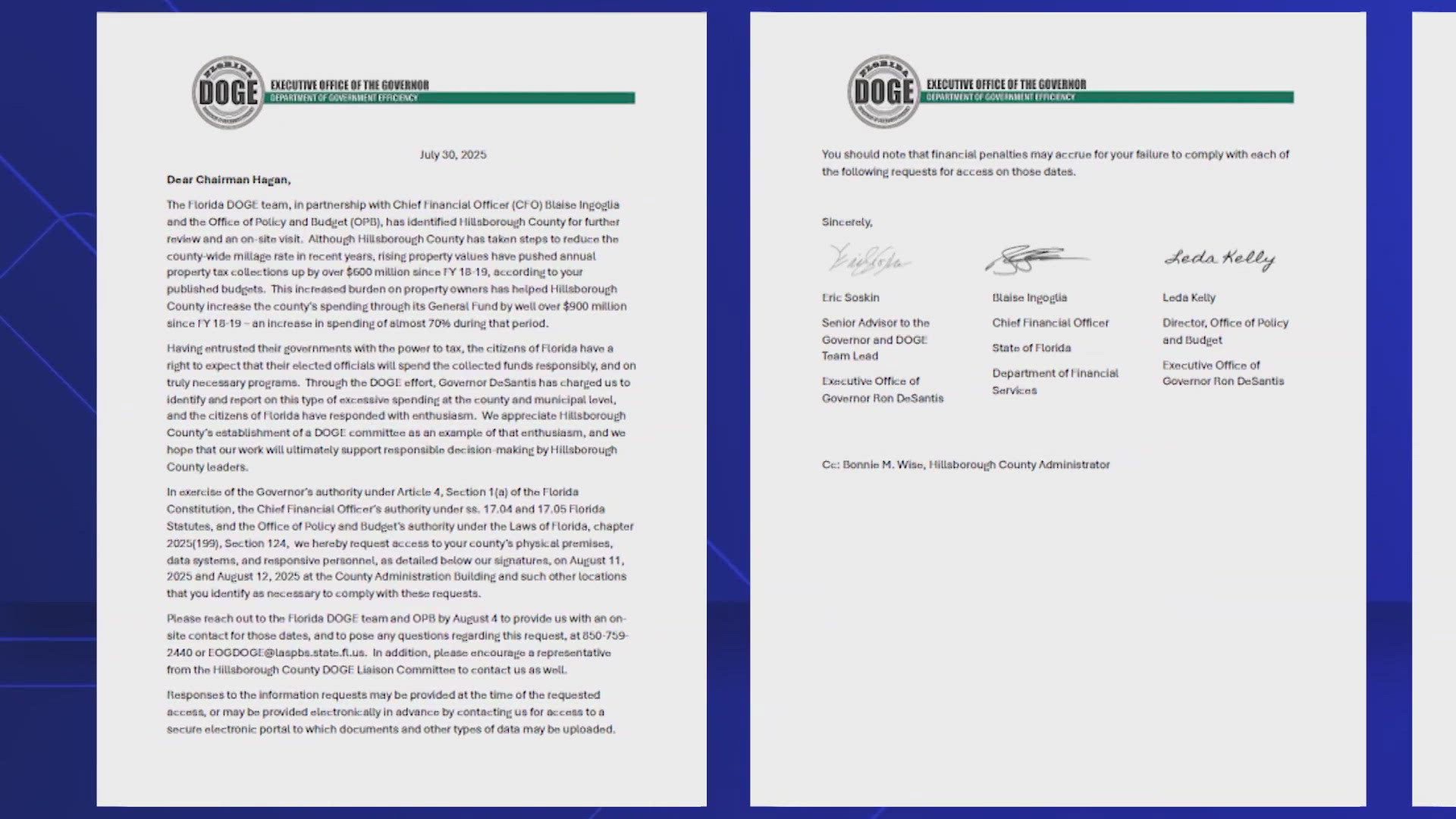 Florida's DOGE team coming to Hillsborough, Pinellas counties | wtsp.com