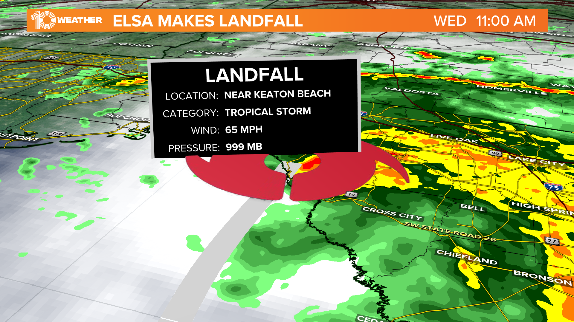 Tropical Storm Elsa spaghetti models, hurricane watch, track | wtsp.com