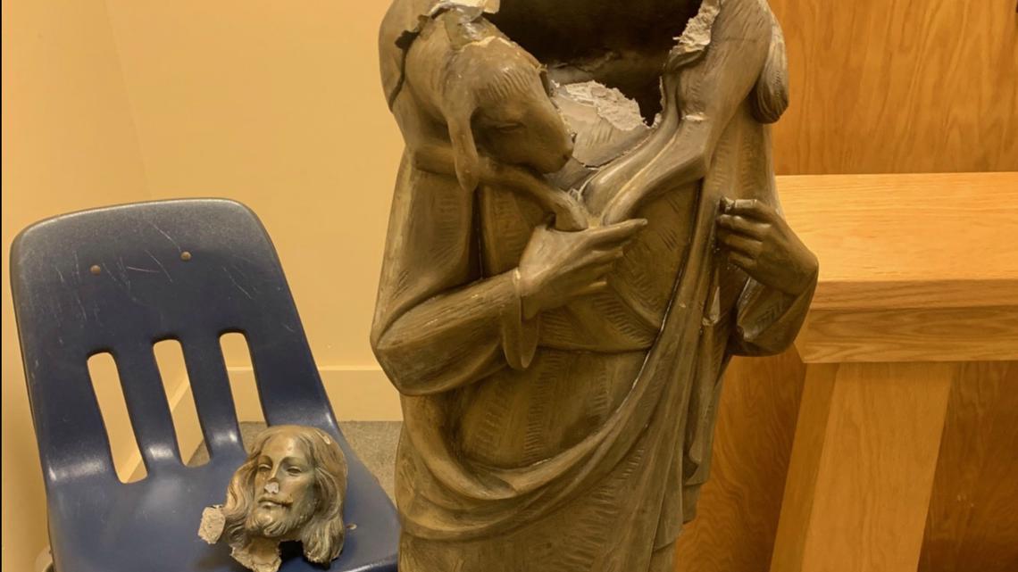 Jesus statue beheaded at Miami-Dade church | wtsp.com