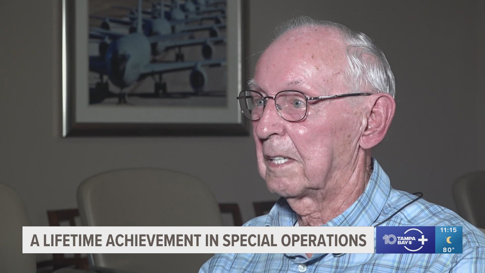93-year-old retired colonel gets USSOCOM's highest honor | wtsp.com