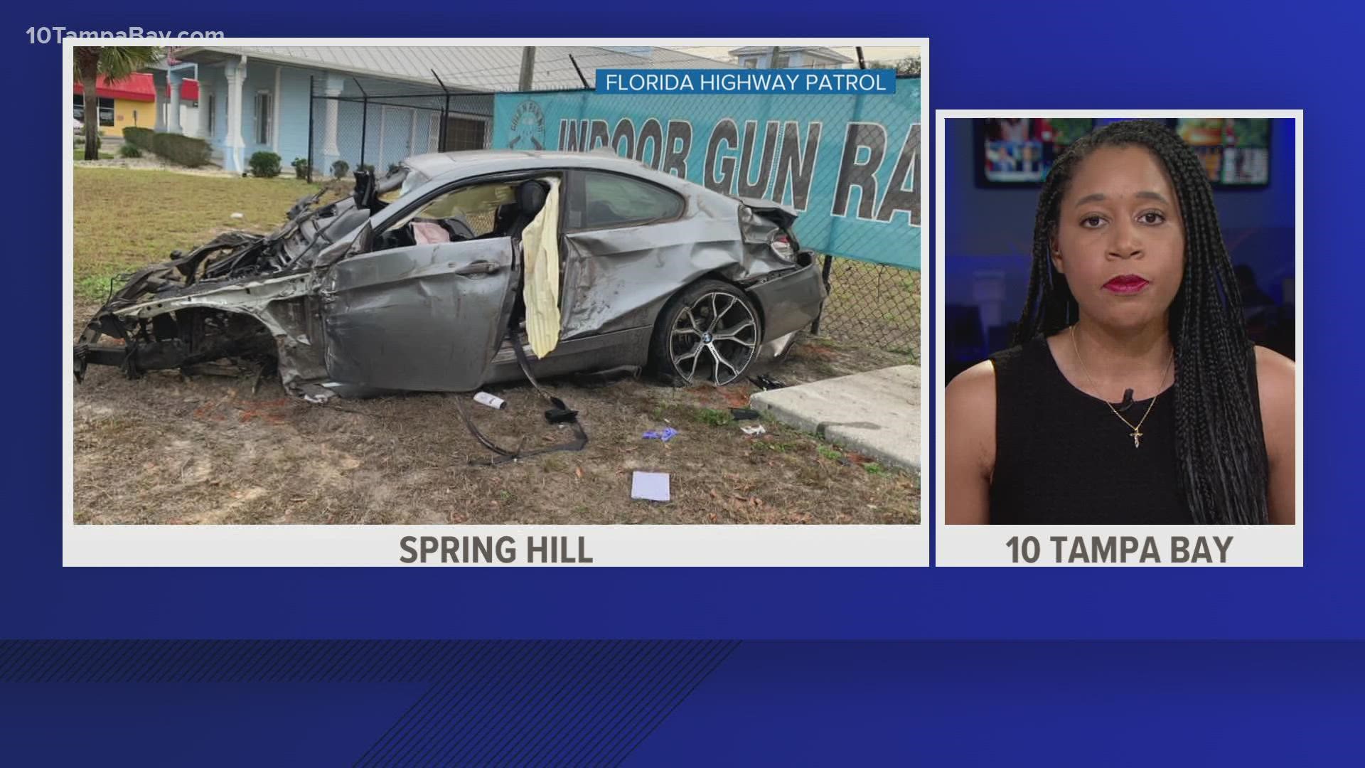 FHP: Driver left with serious injuries after crash | wtsp.com