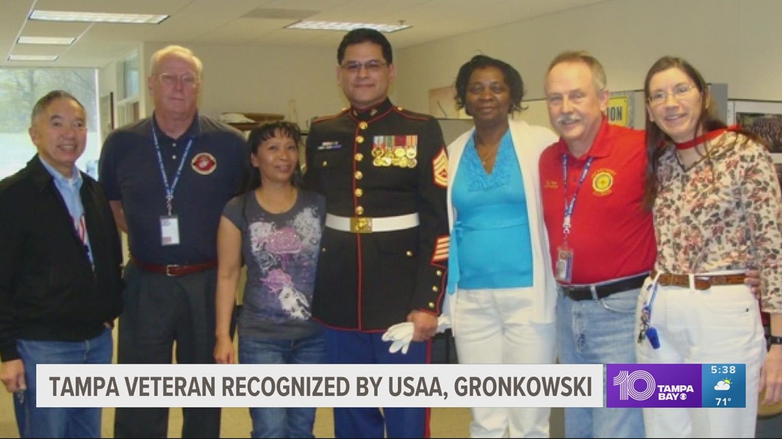 Rob Gronkowski, USAA sending Tampa veteran to Super Bowl LVII | wtsp.com