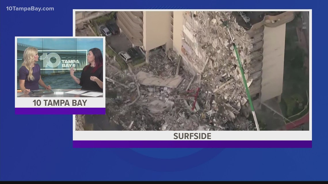 Florida professor finds land at Surfside high-rise collapse site has ...