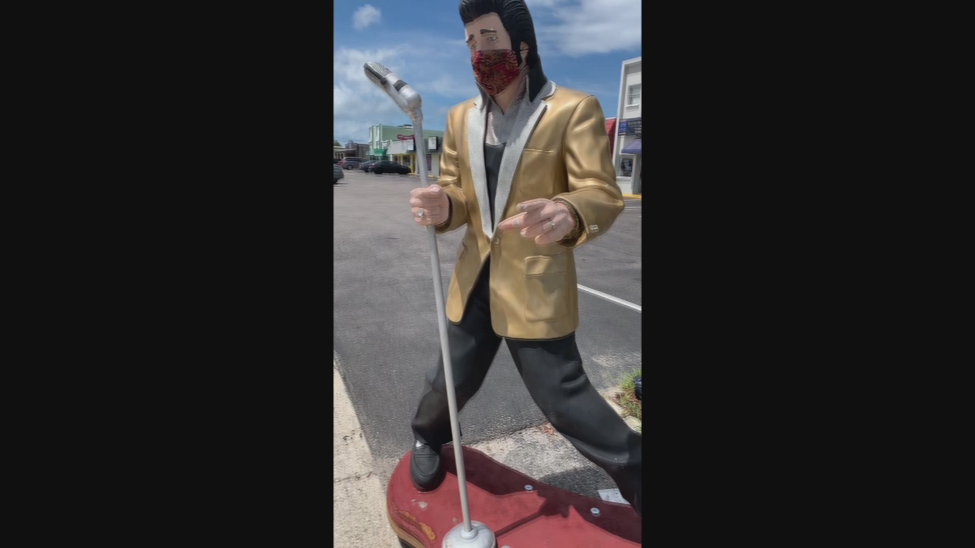 Masked Elvis statue in Sarasota becomes a celebrity and a community ...