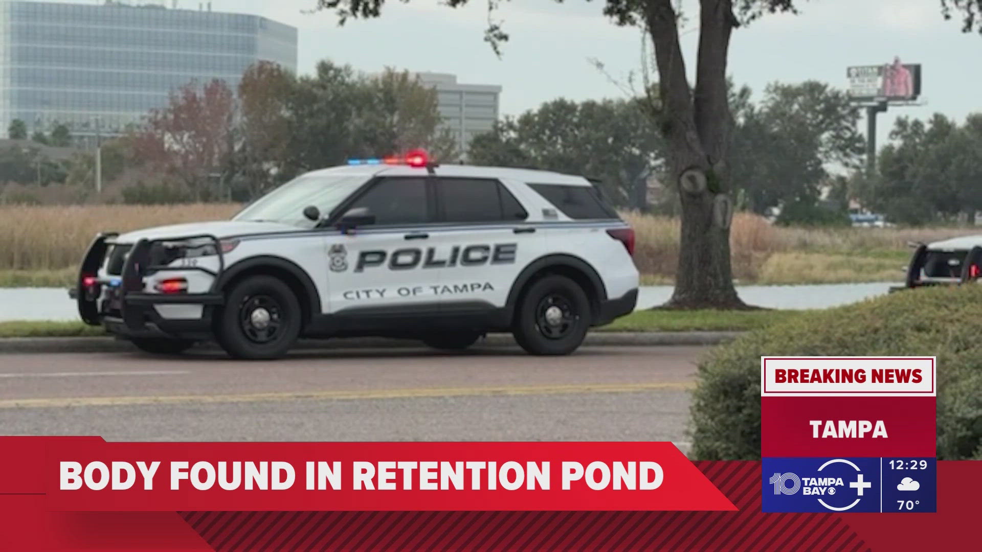 Body found in retention pond in Tampa | wtsp.com