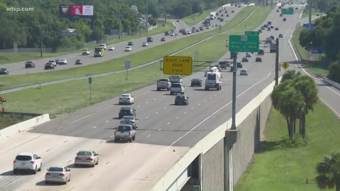 FDOT suspended all interstate lane closures in the Tampa Bay | wtsp.com
