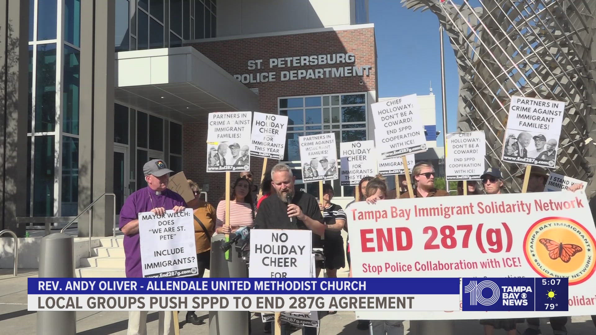 Local groups raise concerns over 287(g) program in St. Petersburg ...