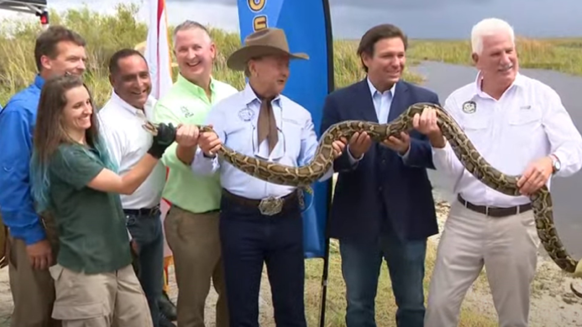 Gov. Ron DeSantis helps kick off 2021 Python Challenge | wtsp.com
