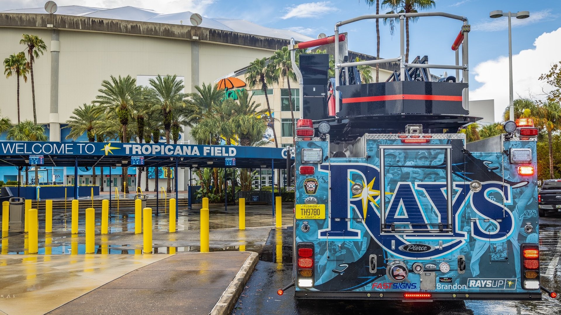 HCFR welcomes new fire engine "CHAMPABAY's Fire Truck" | wtsp.com