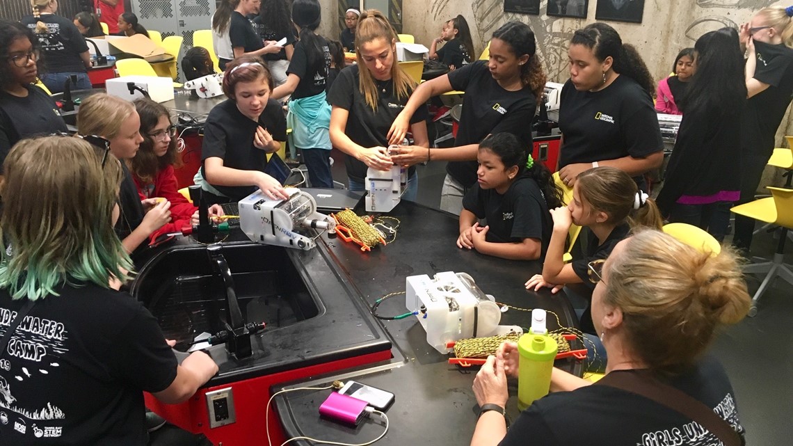 Underwater robot camp is designed specifically for girls | wtsp.com