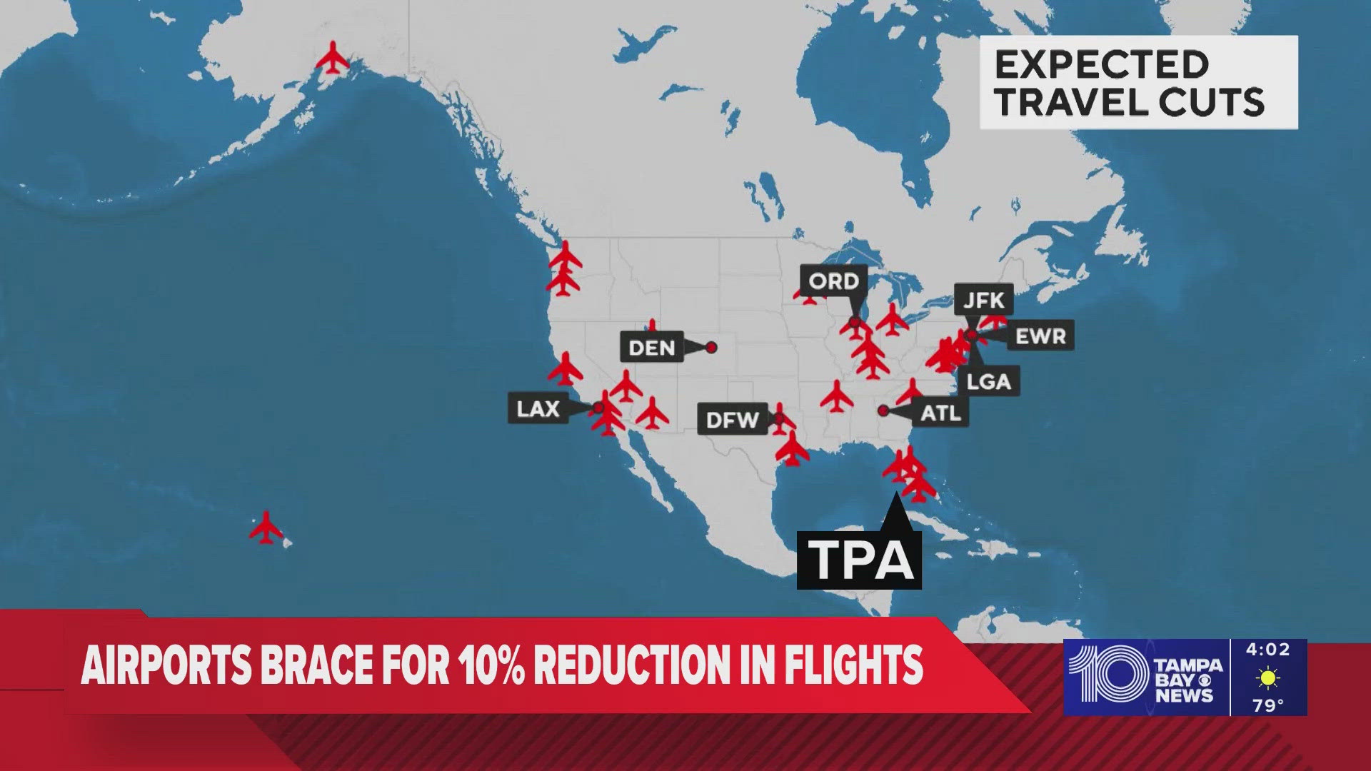 Travel Impacts: How FAA service cuts are effecting U.S. air travel ...