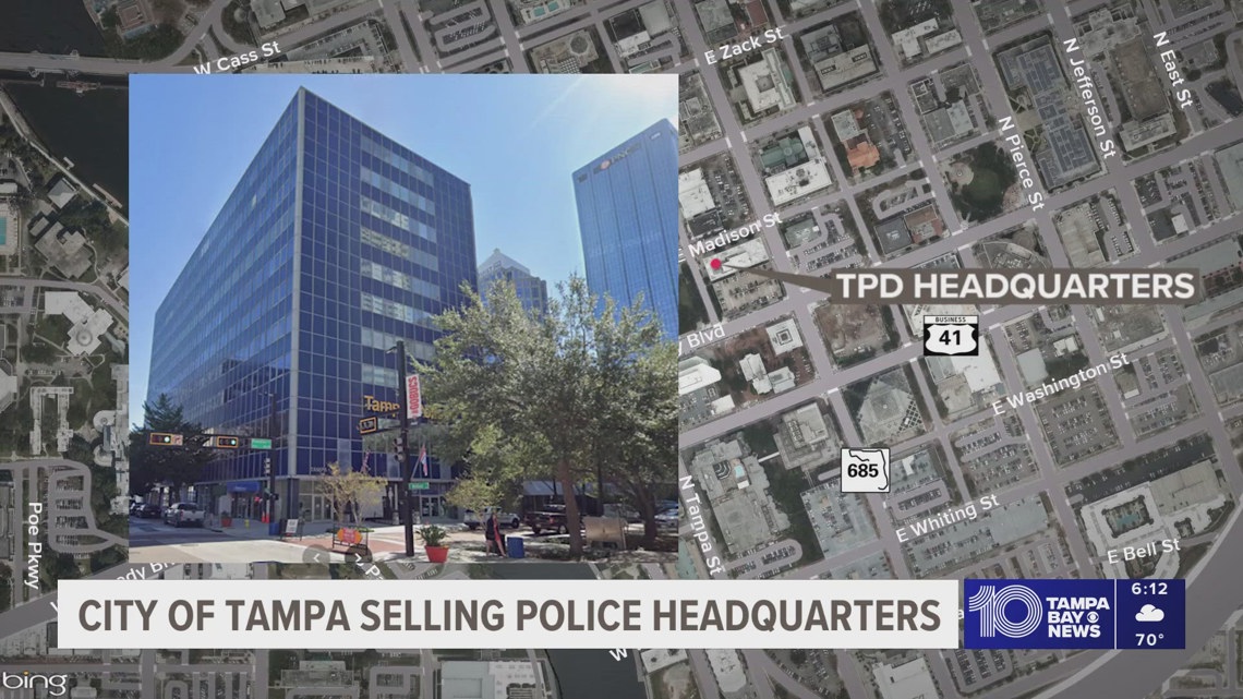 Tampa's police headquarters is up for sale | wtsp.com
