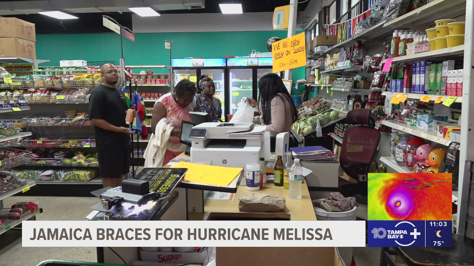As Jamaica braces for Hurricane Melissa, families in the Tampa Bay area ...